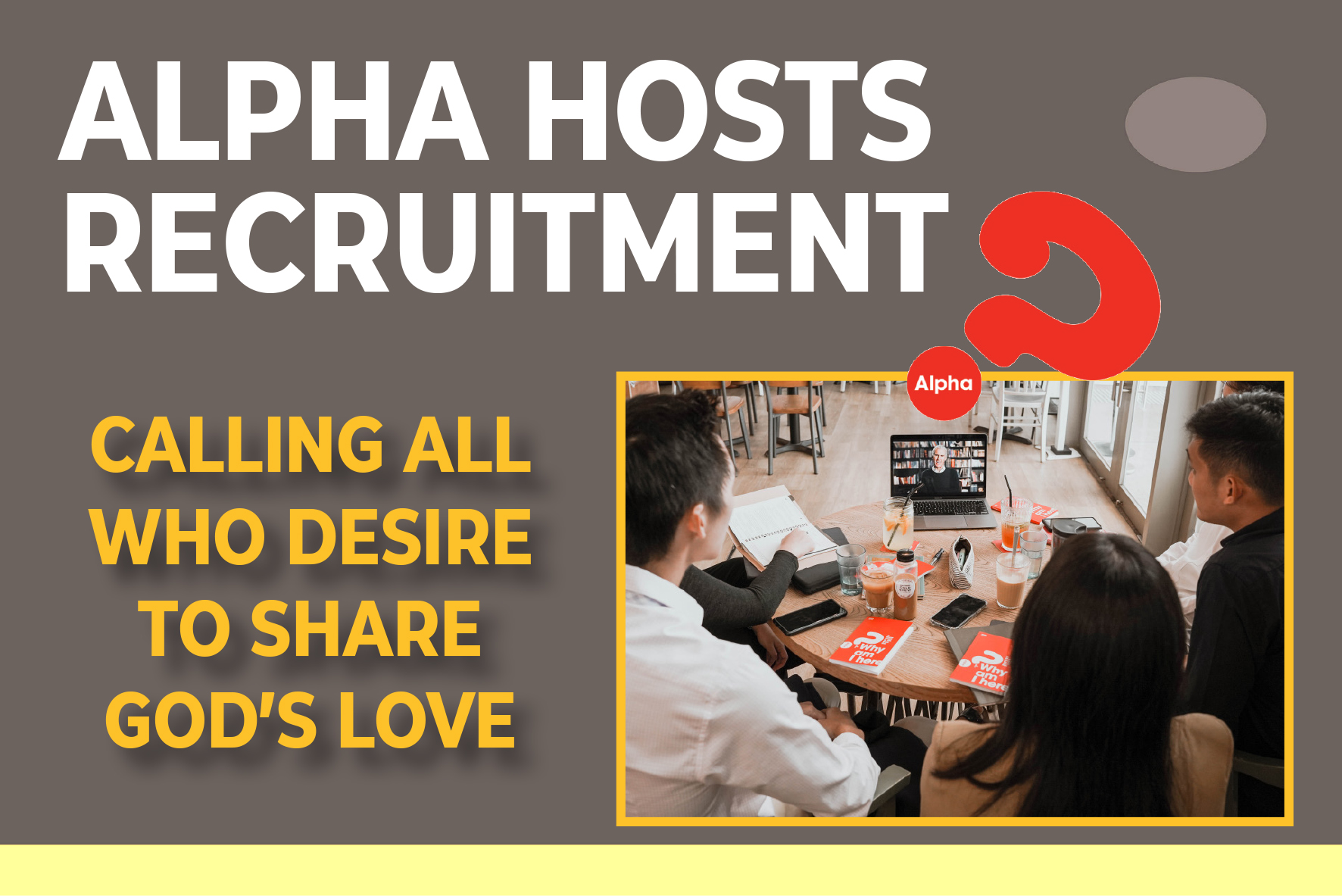 Wesley Weekly - Alpha Hosts Recruitment-Events