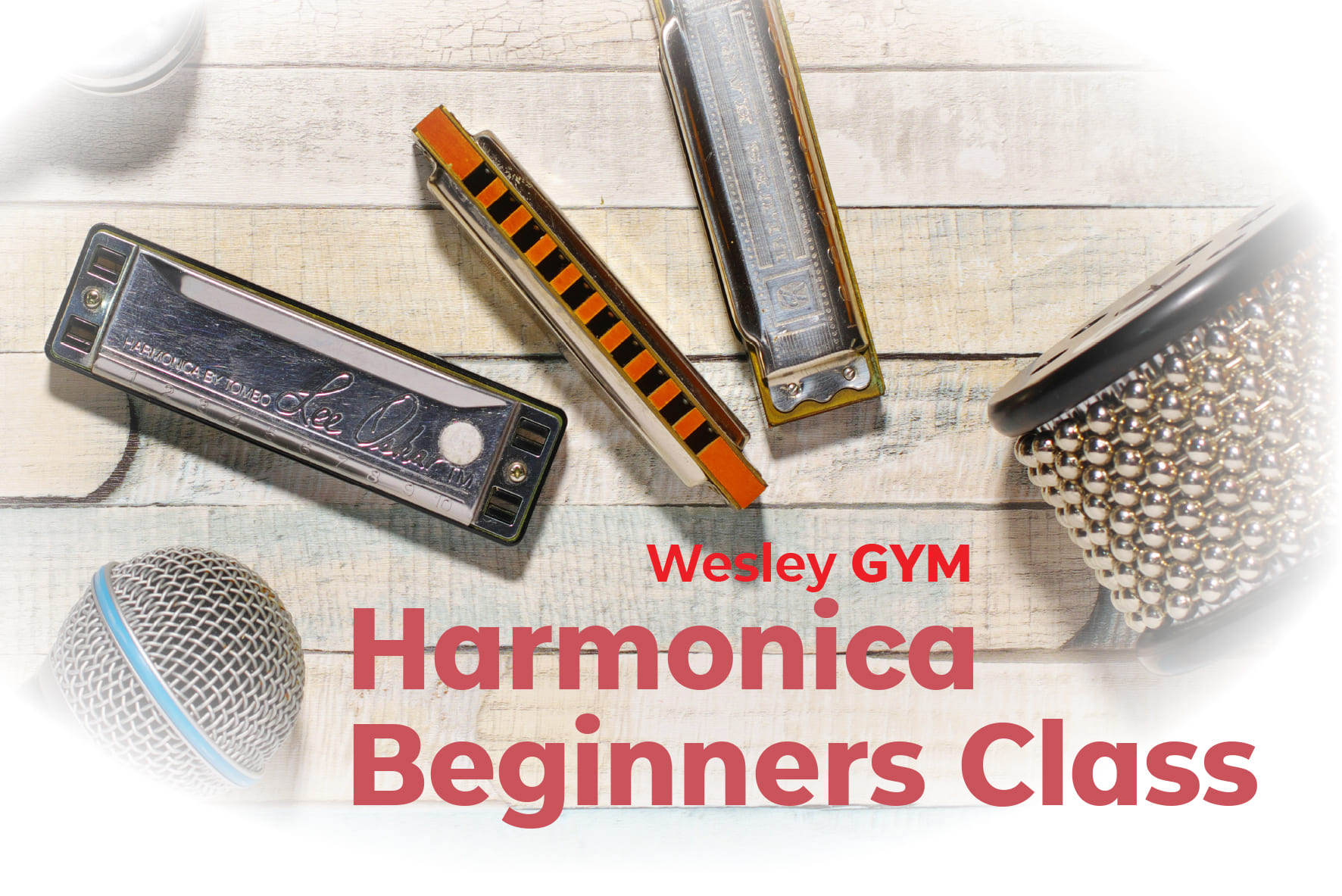 Wesley Weekly - Harmonica Beginners Class-Courses Wesley Weekly - Harmonica Beginners Class-Courses